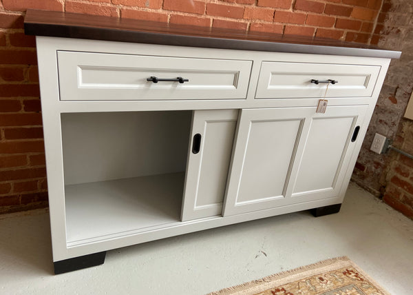 Hudson Buffet in Non-Antiquated Brown Maple – KC Collections